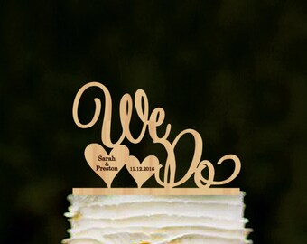 Cake Topper We Do - Etsy