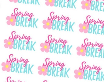 Spring Break Planner - Etsy