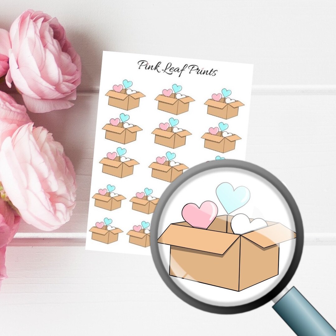 Package Delivery | Deco Planner Sticker Mini Sheet - Etsy