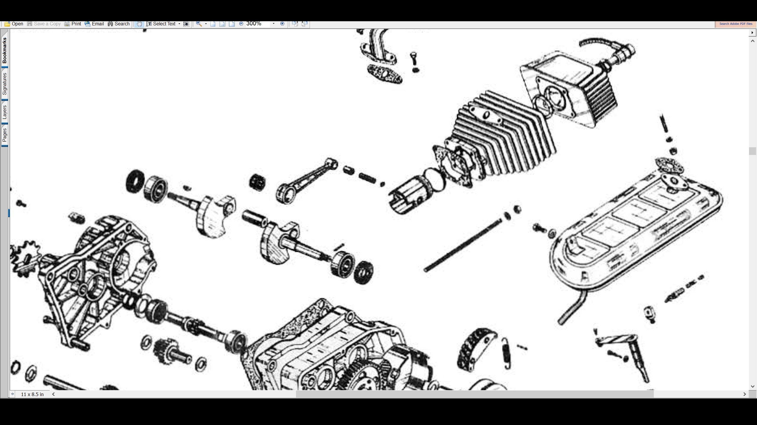 CARABELA Moped Scooter Operations & Engine Manuals -75 Pgs With V1 ...