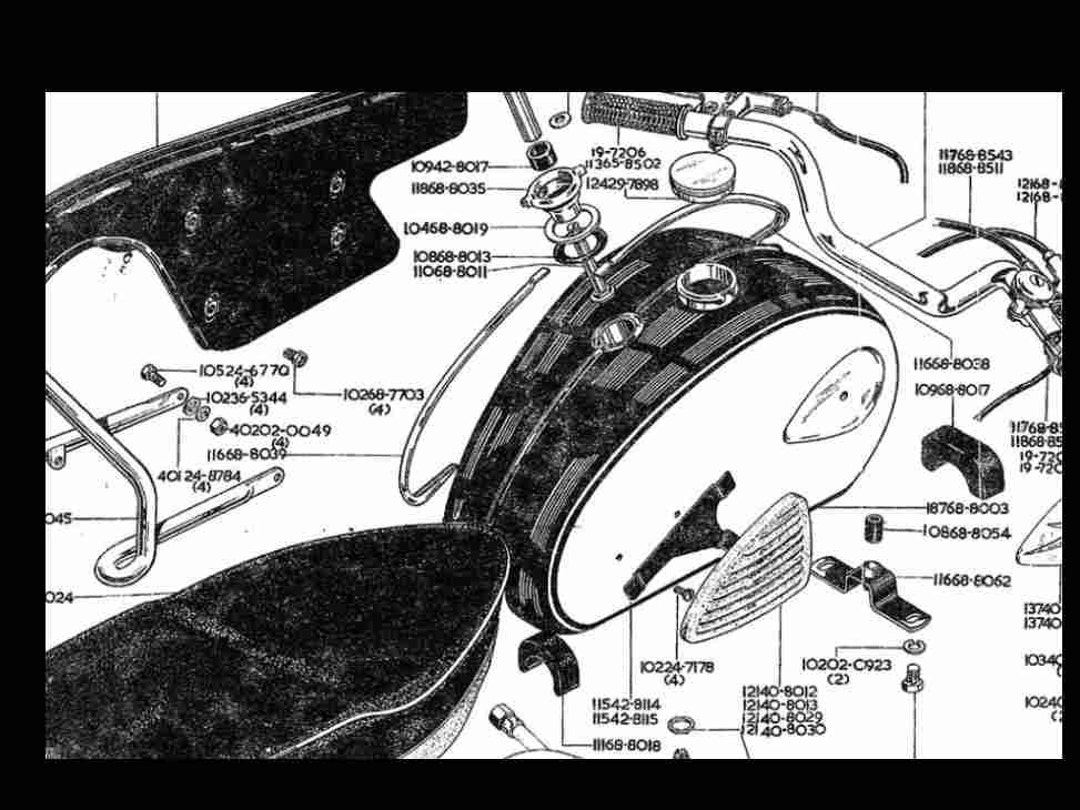 BSA A65 A50 Twins Parts MANUAL for Lightning Scrambler Firebird ...