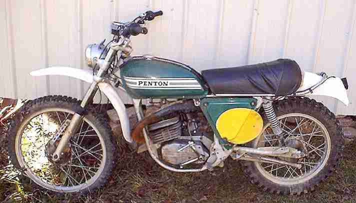 PENTON MOTORCYCLE Service Parts Manuals Set for 100 125 175 250 400 ...