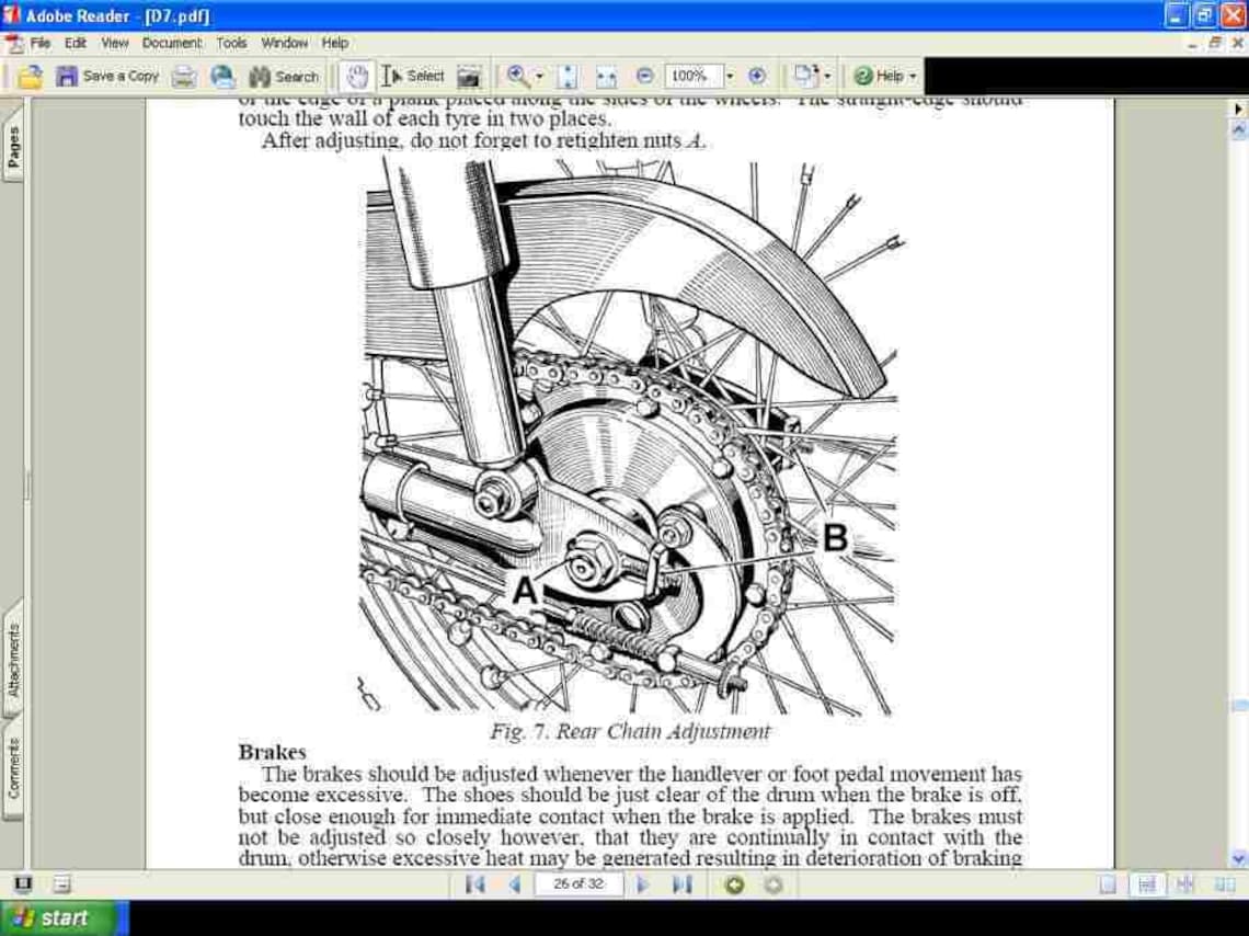 BSA BANTAM D1 D3 D5 D7 D14 Operation and Parts Manuals 230pgs for 125cc ...