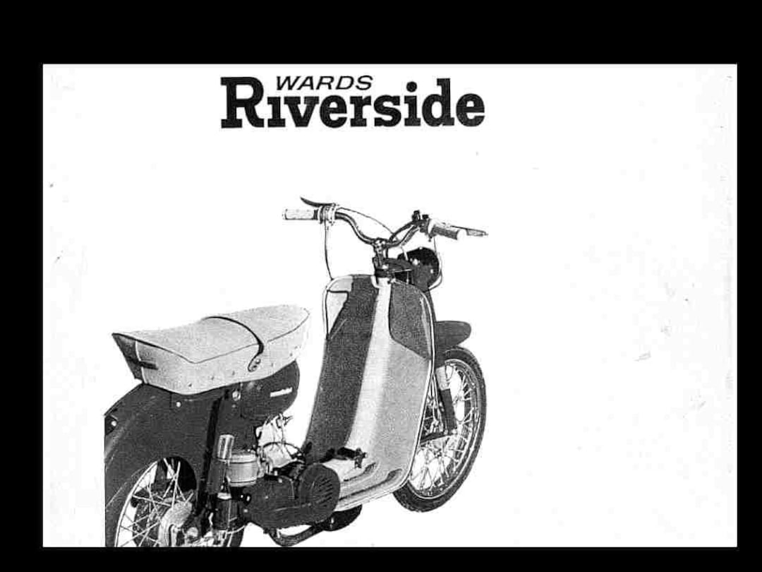 WARDS RIVERSIDE SCOOTER Operations and Parts Manuals - for Moped ...