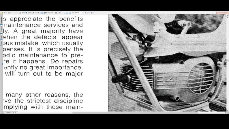 CARABELA Moped Scooter Operations & Engine Manuals -75 Pgs With V1 ...