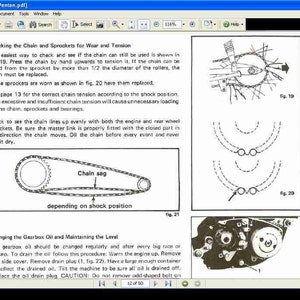PENTON MOTORCYCLE Service Parts Manuals Set for 100 125 175 250 400 ...