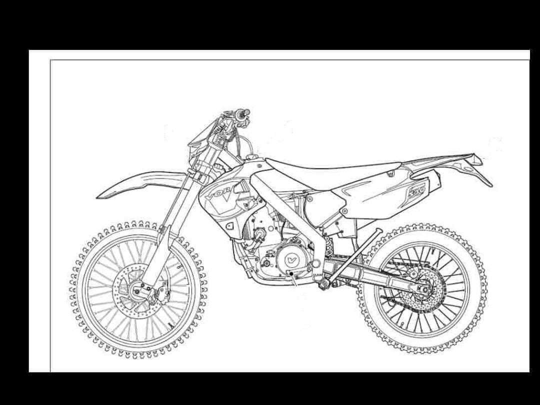 VOR MOTORCYCLE SERVICE & Parts Manuals 610 Pages for 400 450 495 503 ...