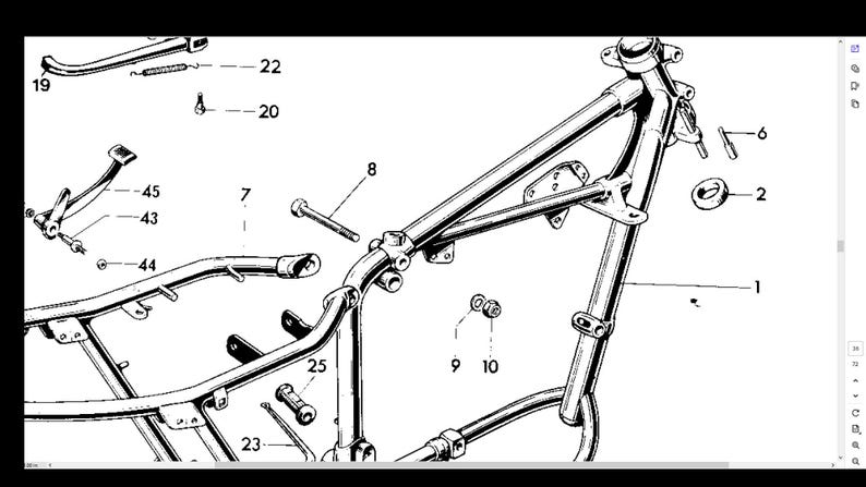 TRIUMPH T100 Parts Manual - 400 Pages With Exploded Diagrams for 1970 ...