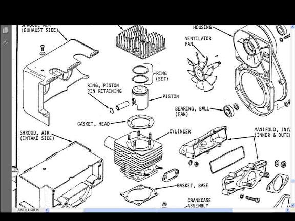RUPP CENTAUR 3 Wheel Cycle Operations& Repair Manual 120pgs With Kohler ...