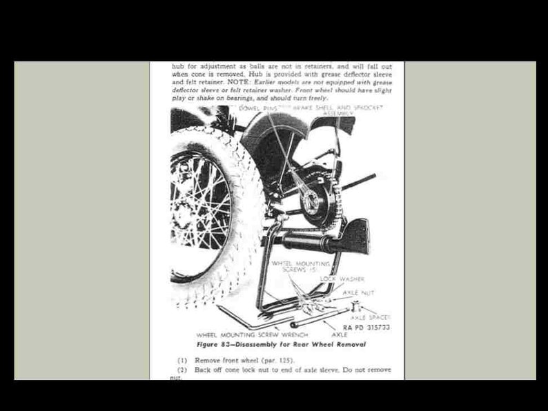 HARLEY DAVIDSON WLA Service and Parts Manuals - 270pgs With WW2 ...