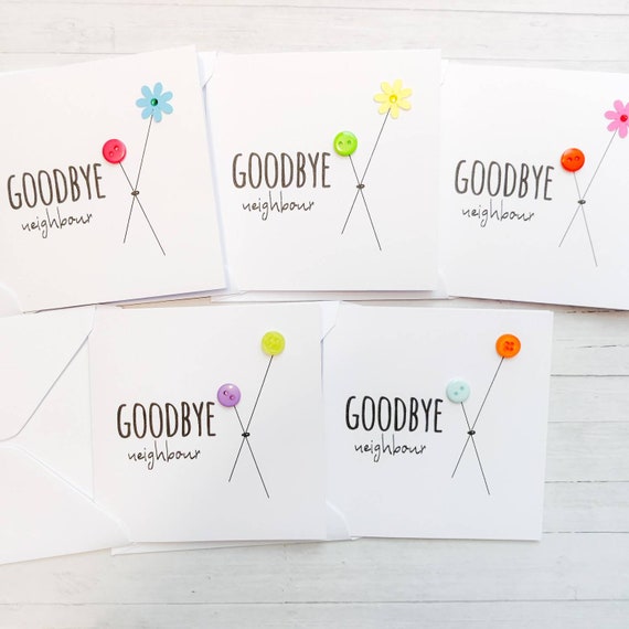 Goodbye Cards Handmade