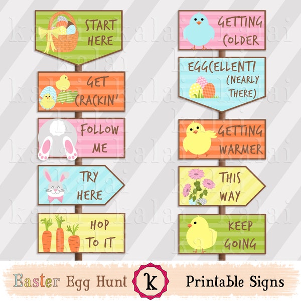 Easter Egg Hunt Sign - Etsy