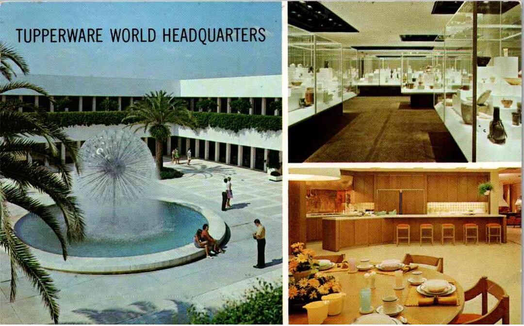 Orlando Florida the Tupperware World Headquarters C1950 - Etsy