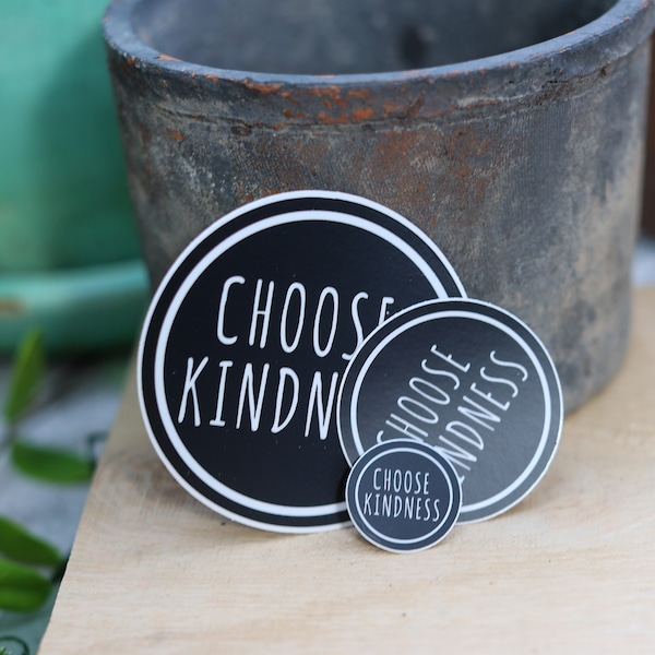 Kindness Vinyl Decal - Etsy