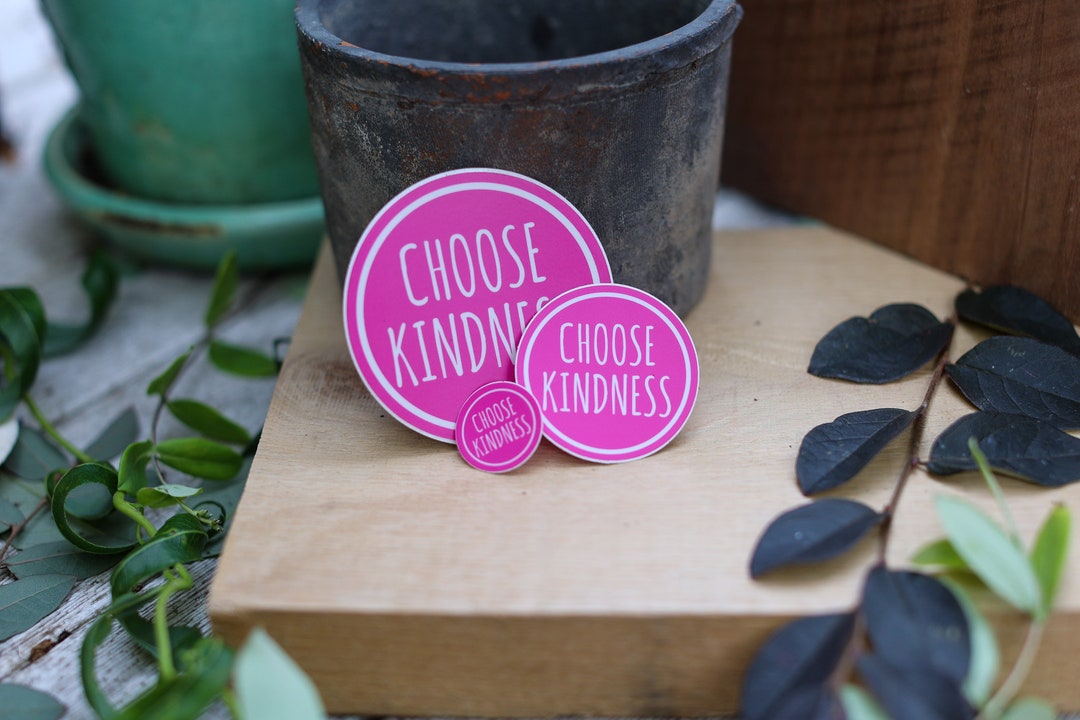 Choose Kindness Sticker Vinyl Decal Sticker Laptop Decal Waterproof ...