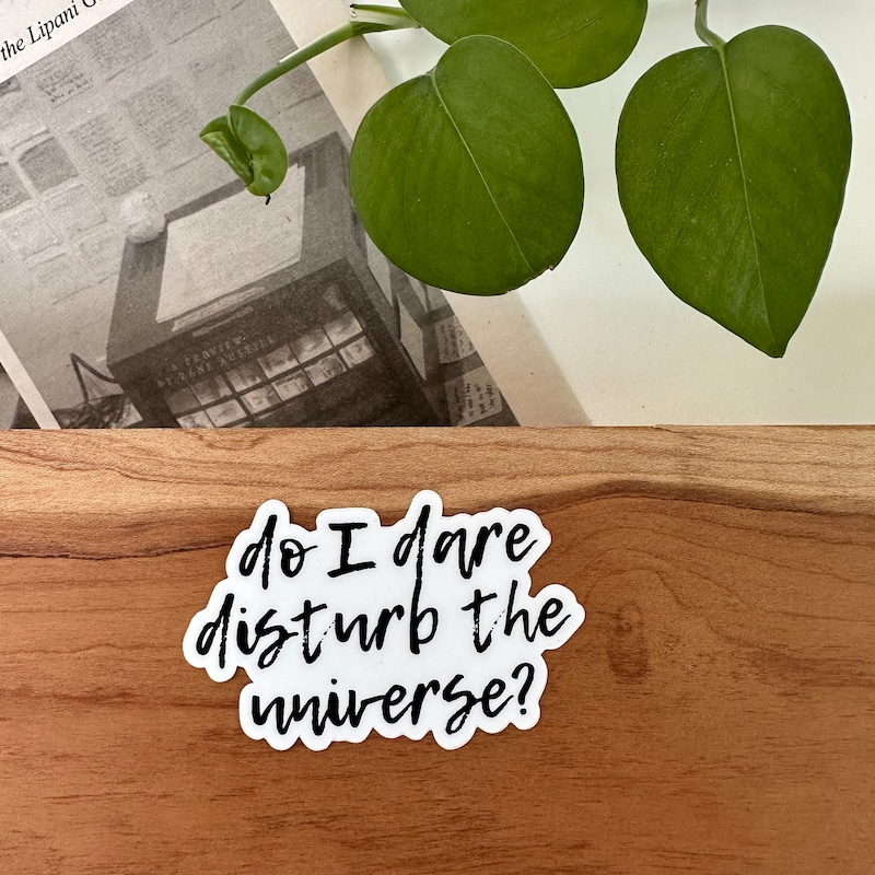 Do I Dare Disturb - Etsy