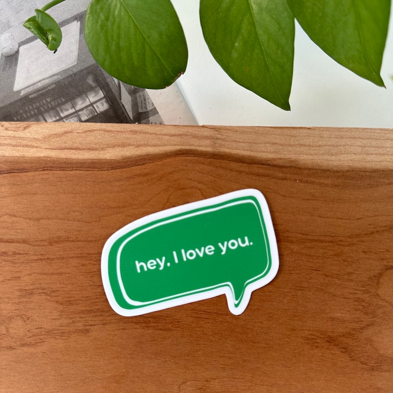 I Love You Sticker - Etsy