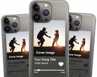 Custom Song Plaque Phone Case Music Album Cover for iPhone 15 - Etsy