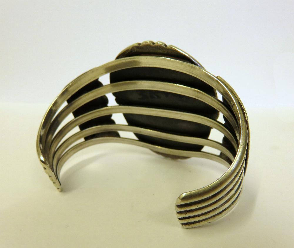 Vintage Navajo Sterling Silver Royston Turquoise Bangle Cuff - Etsy UK