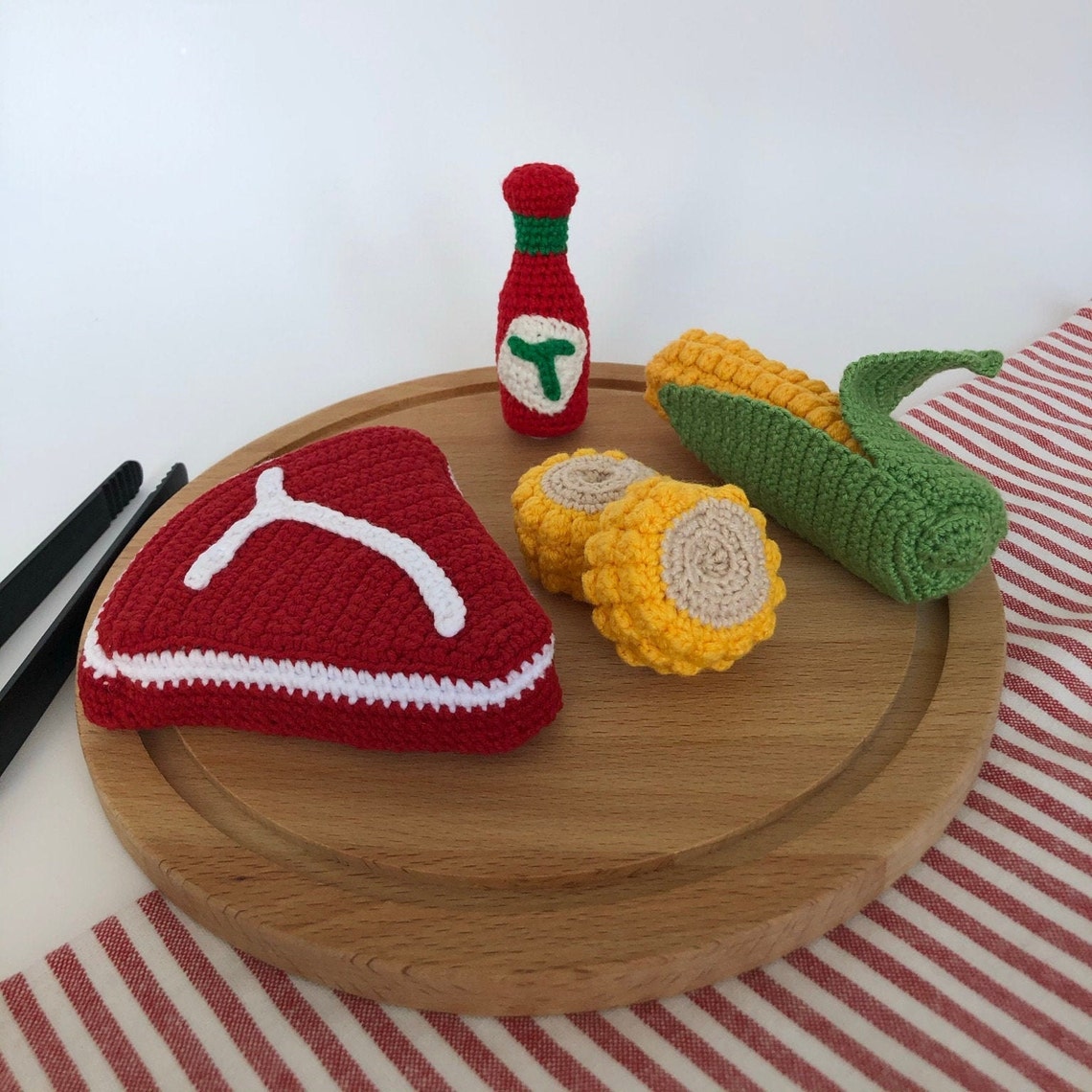 Crochet Food Pattern Crochet Meat Pattern Amigurumi Toys | Etsy