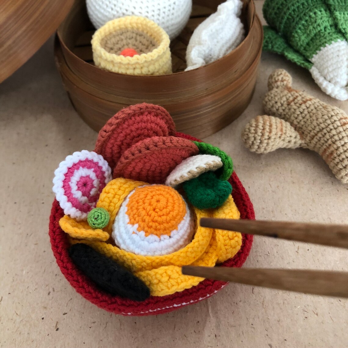 Crochet Food Pattern Amigurumi Play Food Pattern | Etsy