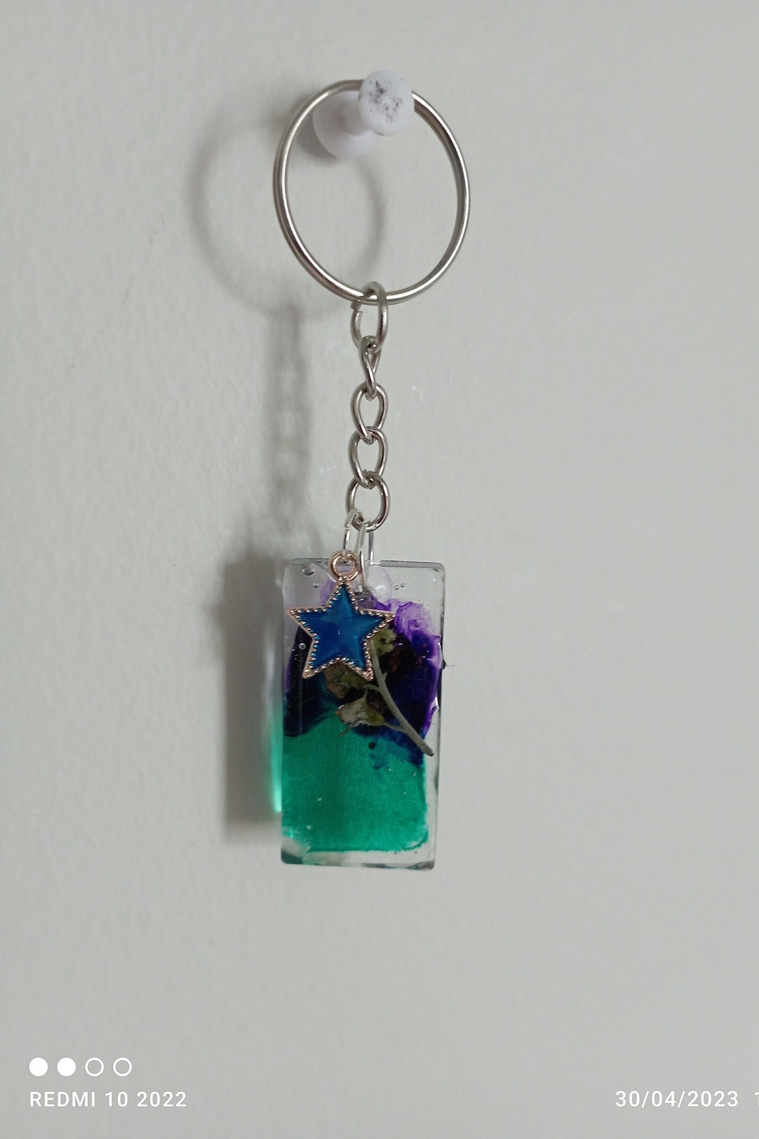 Resin Key Ring - Etsy