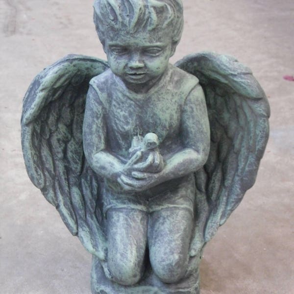 Angel Boy Garden - Etsy