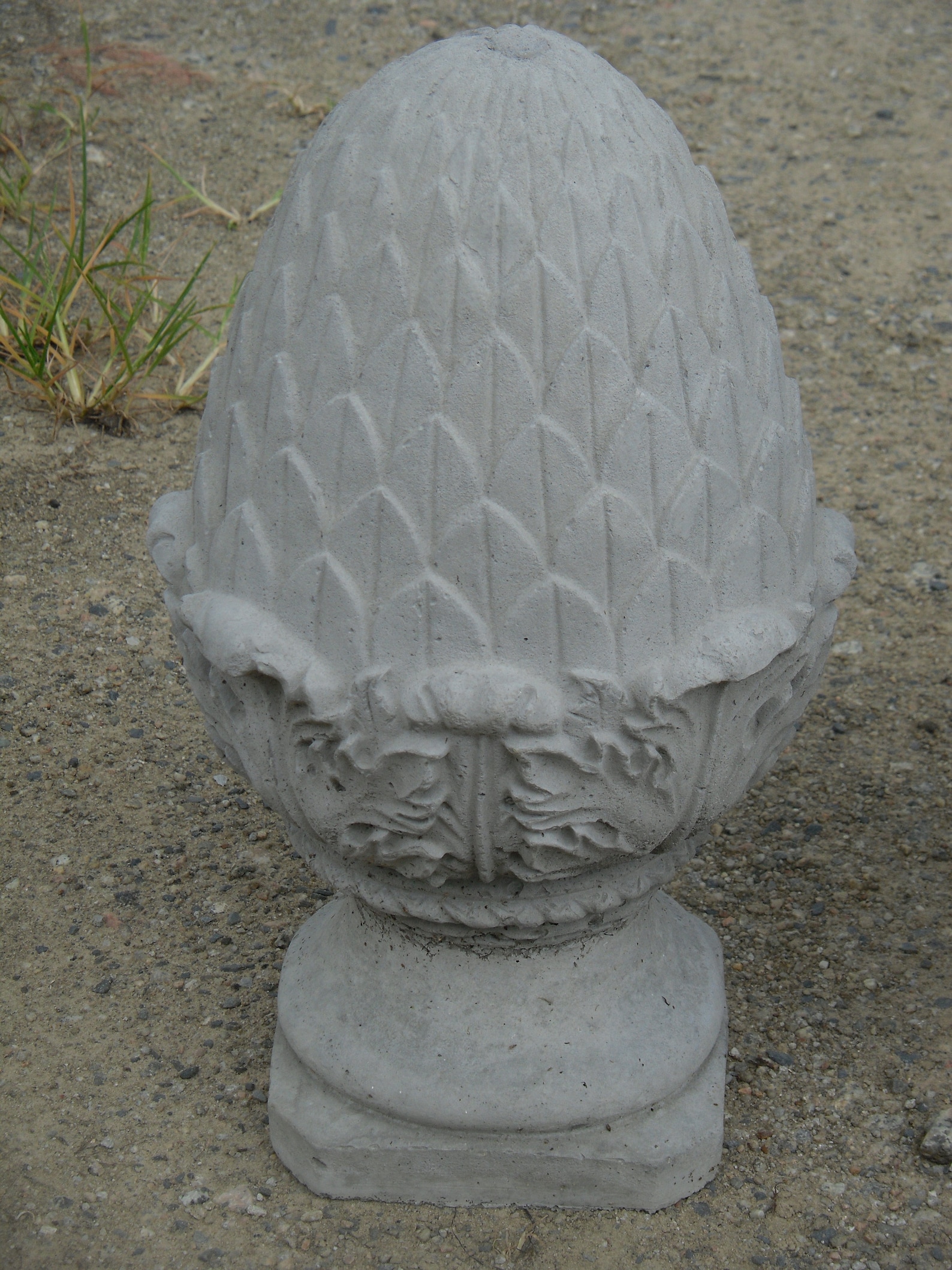 Pineapple Concrete Statue, Pineapple Finial, Concrete Pineapple ...