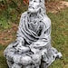 Large Praying Jesus Statue: Cement Religious Garden Decor - Etsy