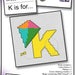 K is For... Kite Mini Alphabet Cross Stitch Kit With DMC - Etsy