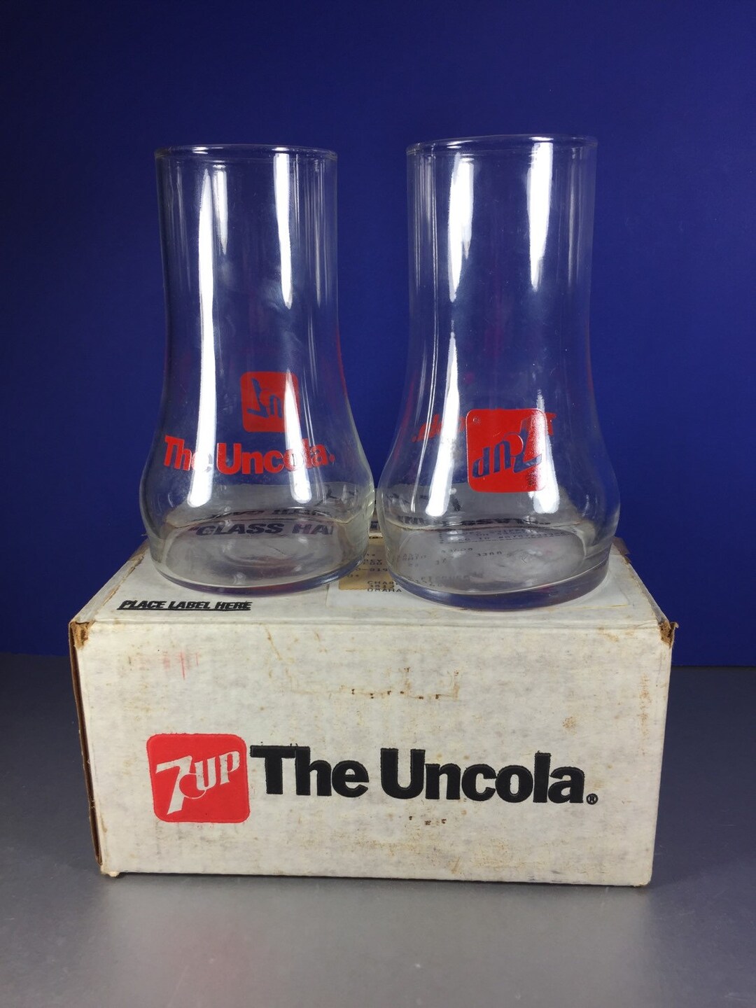 7-up the Uncola Glasses 2pc - Etsy