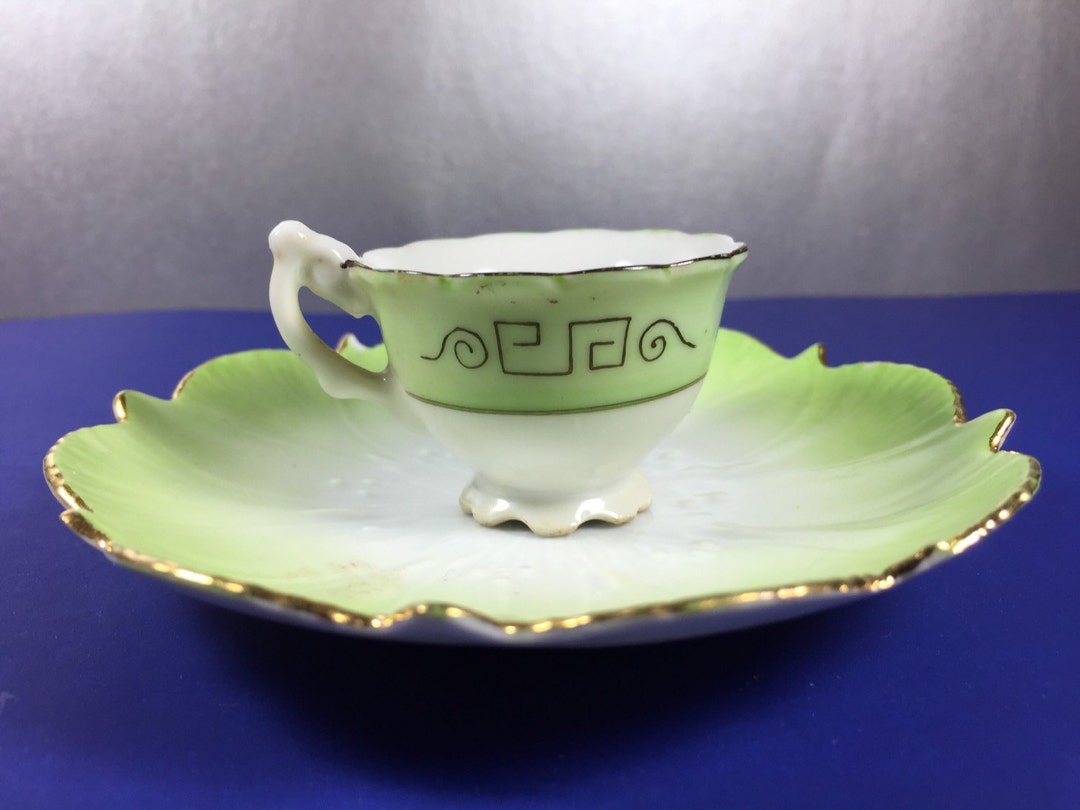 ACRA China Demi Cup With Saucer - Etsy