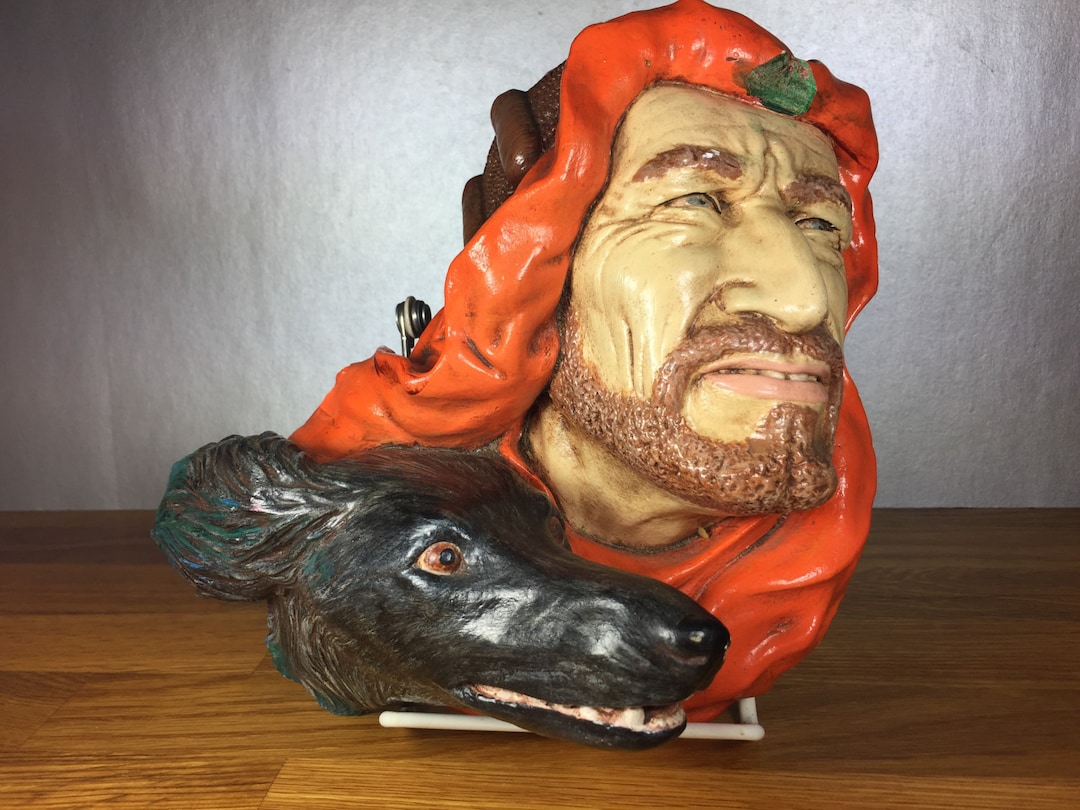 Bossons Chalk Ware Head Wall Figure - Etsy