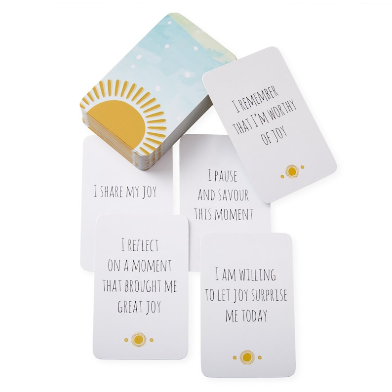 May You Find Joy Card Deck - Best Mini Card Deck With Simple ...