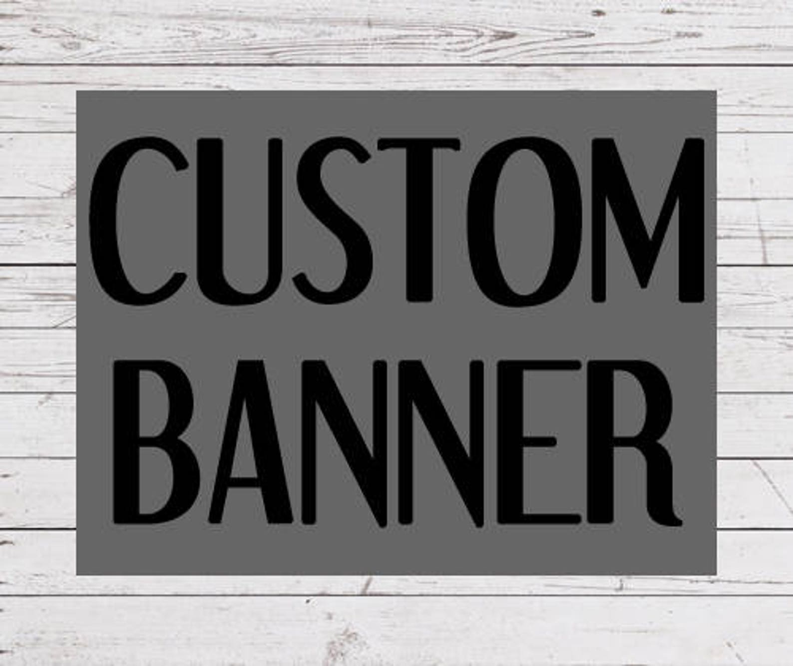 Matching Banner/sign Made to Match an Invitation - Etsy