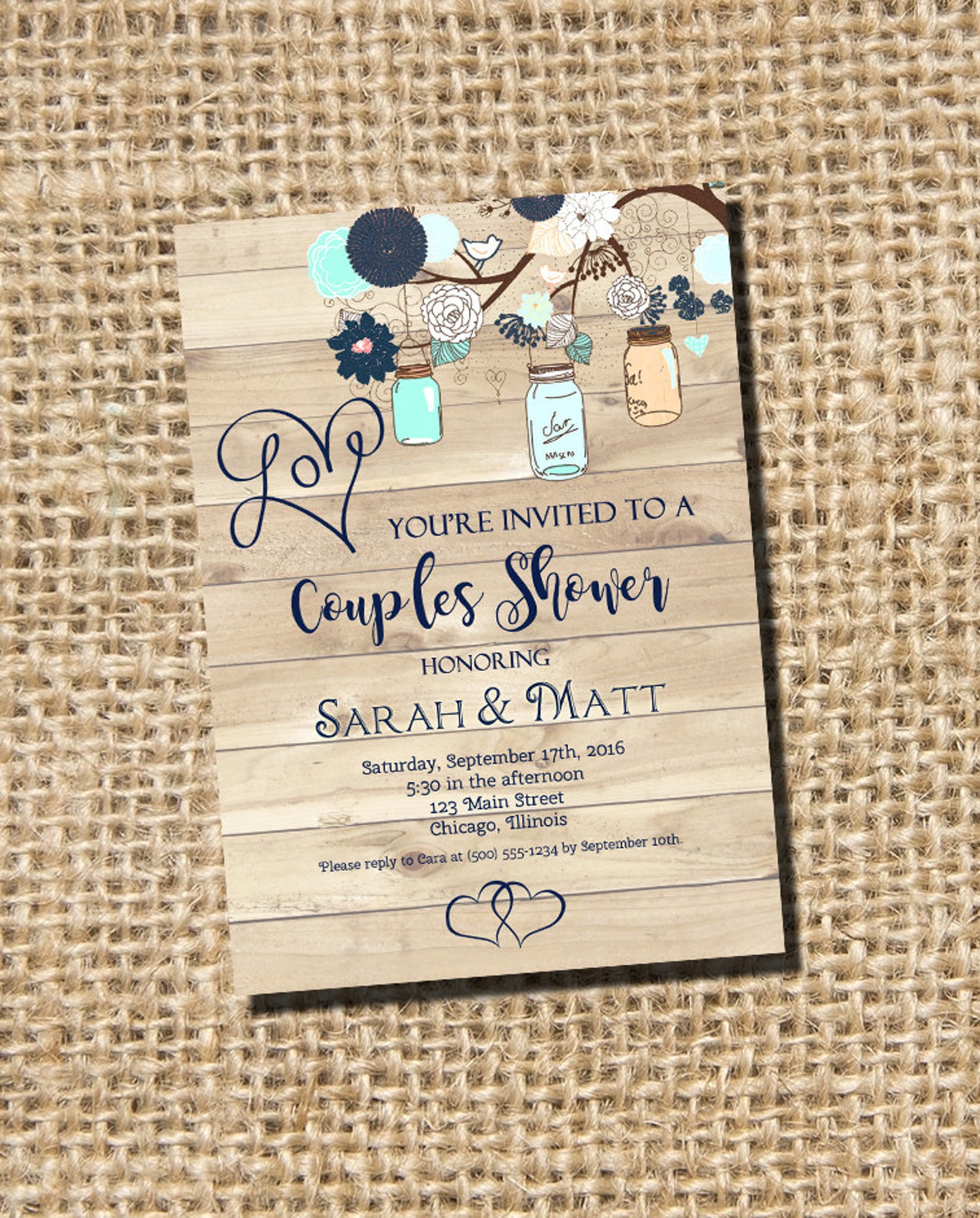 Couples Shower Invitation Bridal Shower Invitation Couples - Etsy