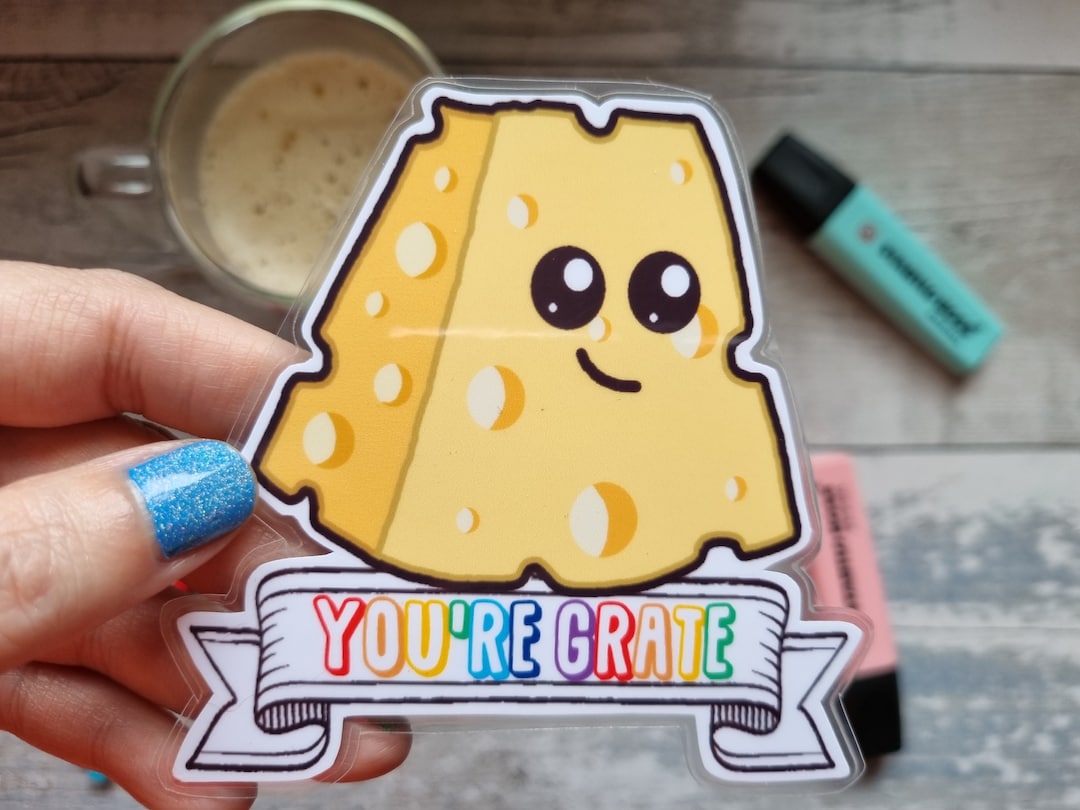 Cheese Magnet, Positivity Magnet, Motivational Gift, Inspirational ...