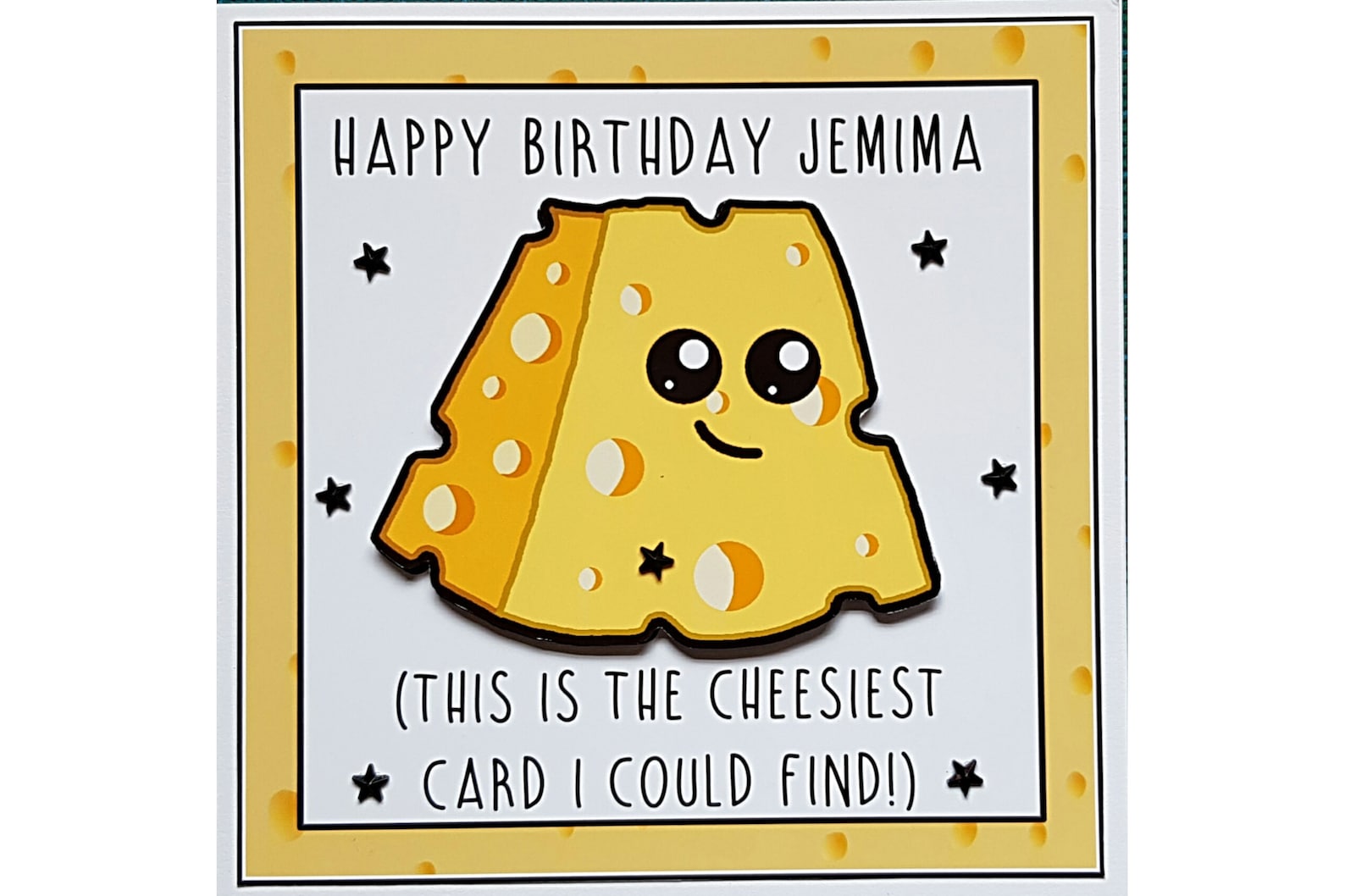 Cheese Birthday Card Funny Card Birthday Greetings Cheesy - Etsy