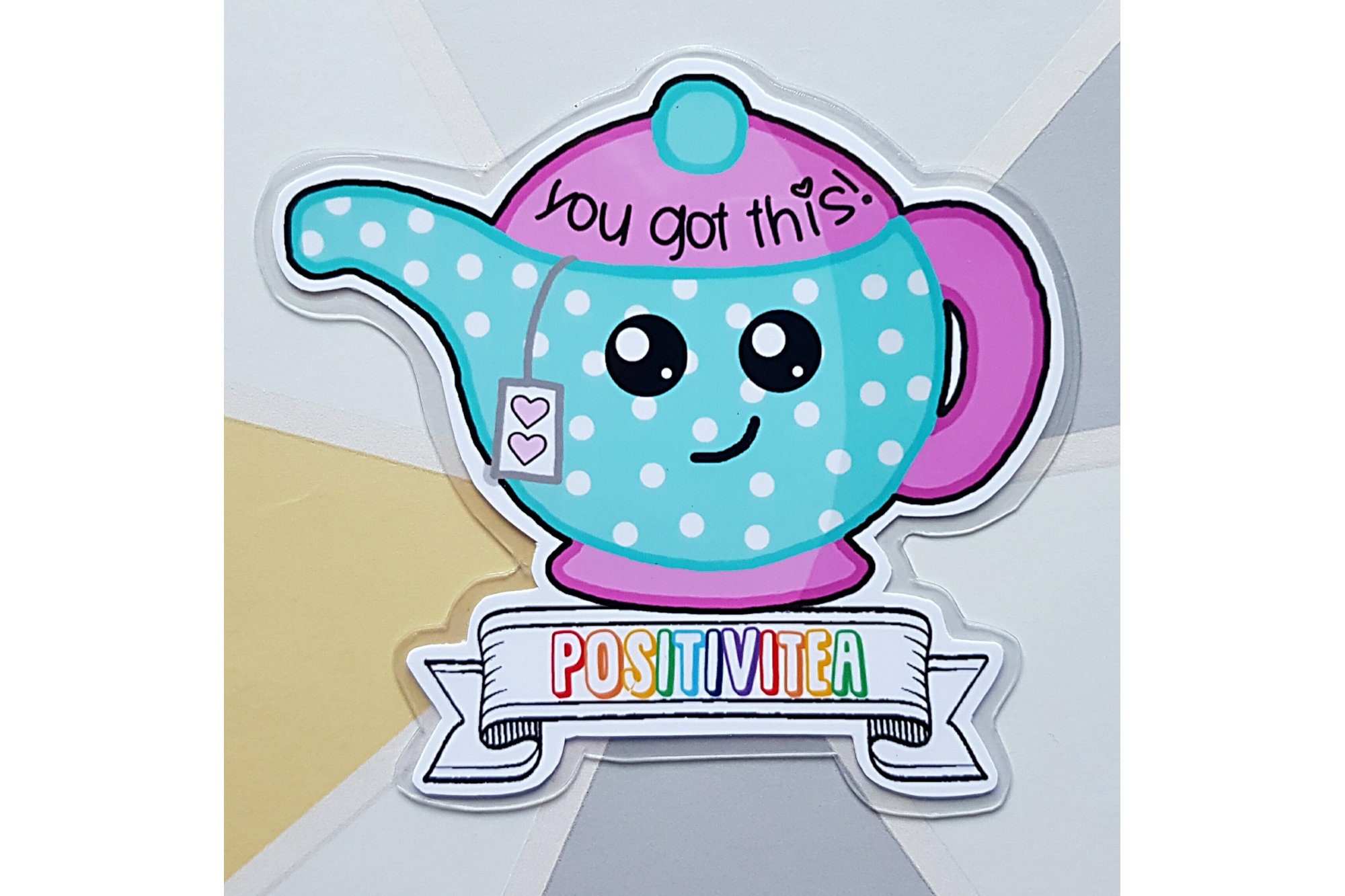 Teapot Magnet Positivity Magnet Motivational Gift | Etsy UK