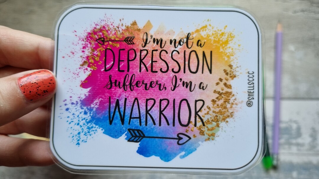 Mental Health Magnet, Motivational Quote Fridge Magnet, Mental Health ...