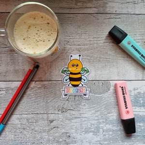 Bumblebee Magnet, Positivity Magnet, Motivational Gift, Inspirational ...