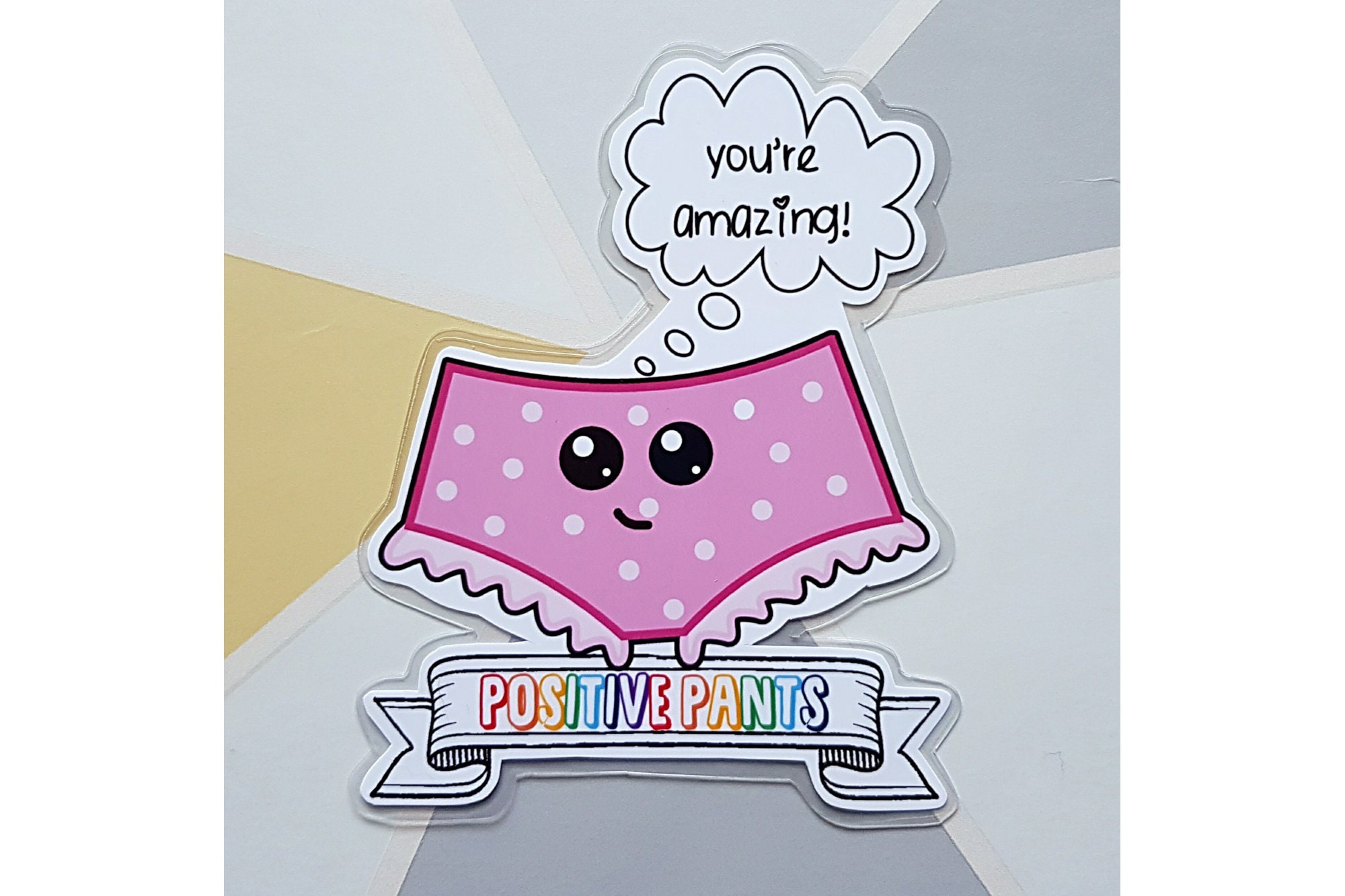 Positive Pants Magnet Positivity Magnet Motivational Gift | Etsy