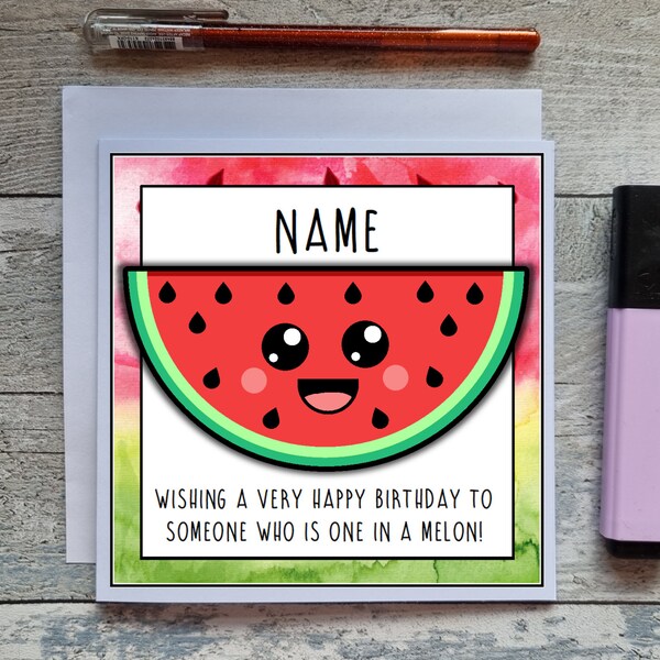 Watermelon Birthday - Etsy UK