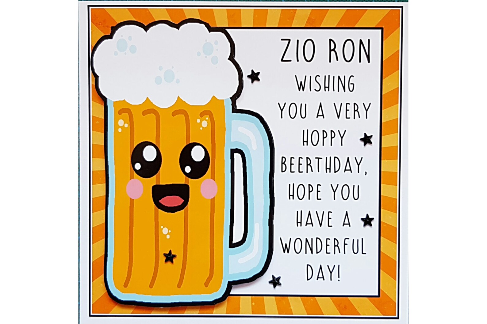 Beer Birthday Card Funny Card Birthday Greetings Pun Card - Etsy