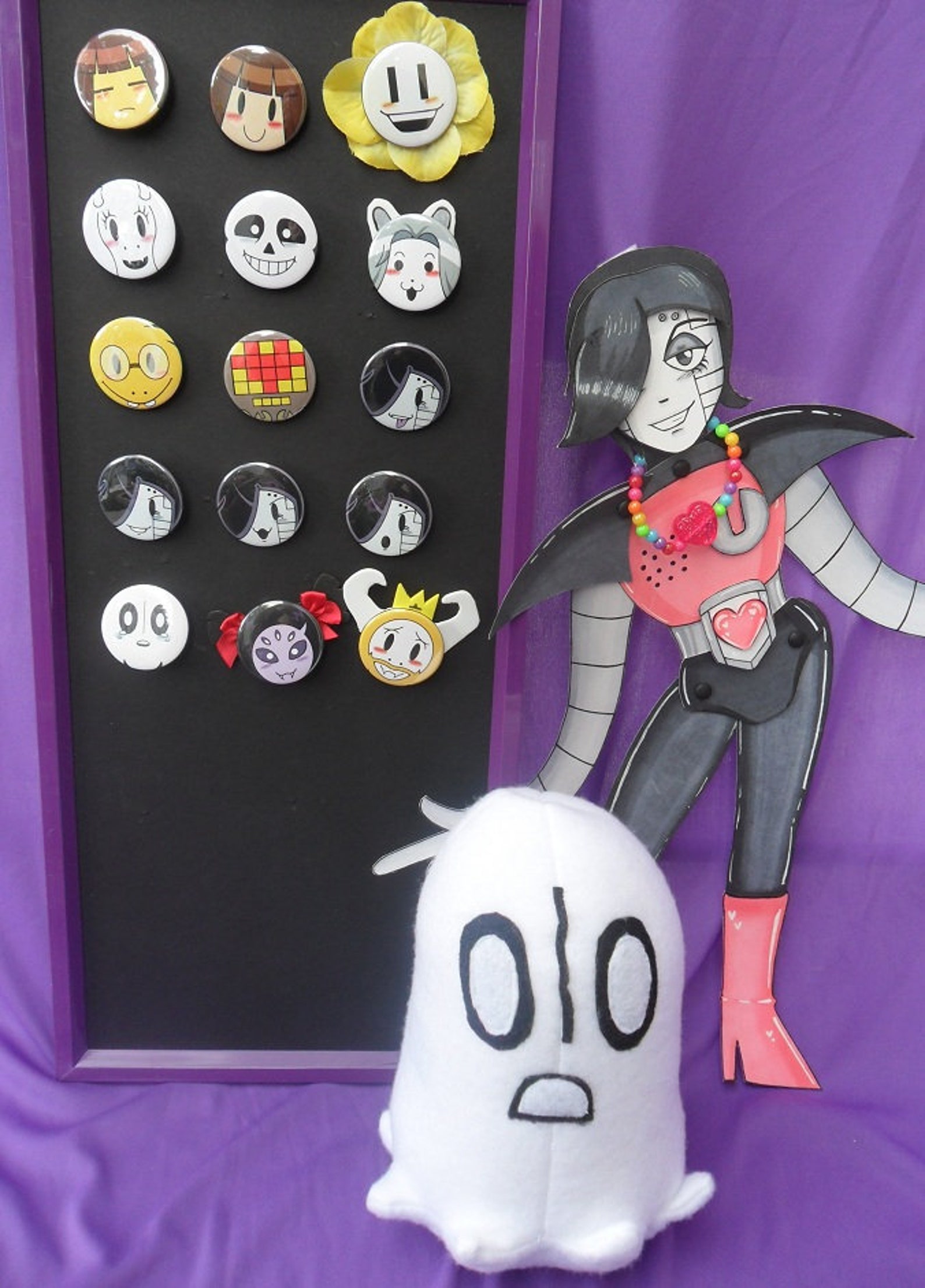 Undertale Buttons | Etsy