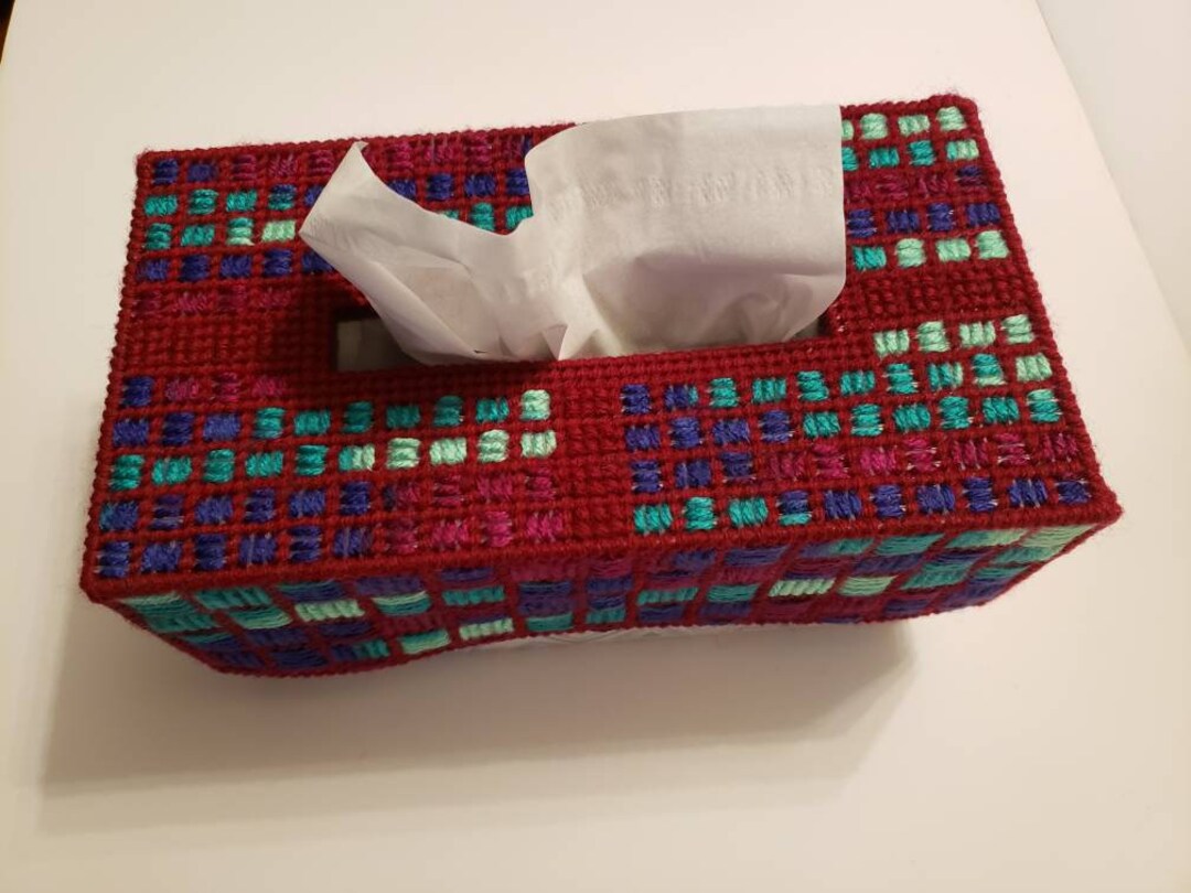 Handmade Jewel Hues Tissue Box - Etsy.de