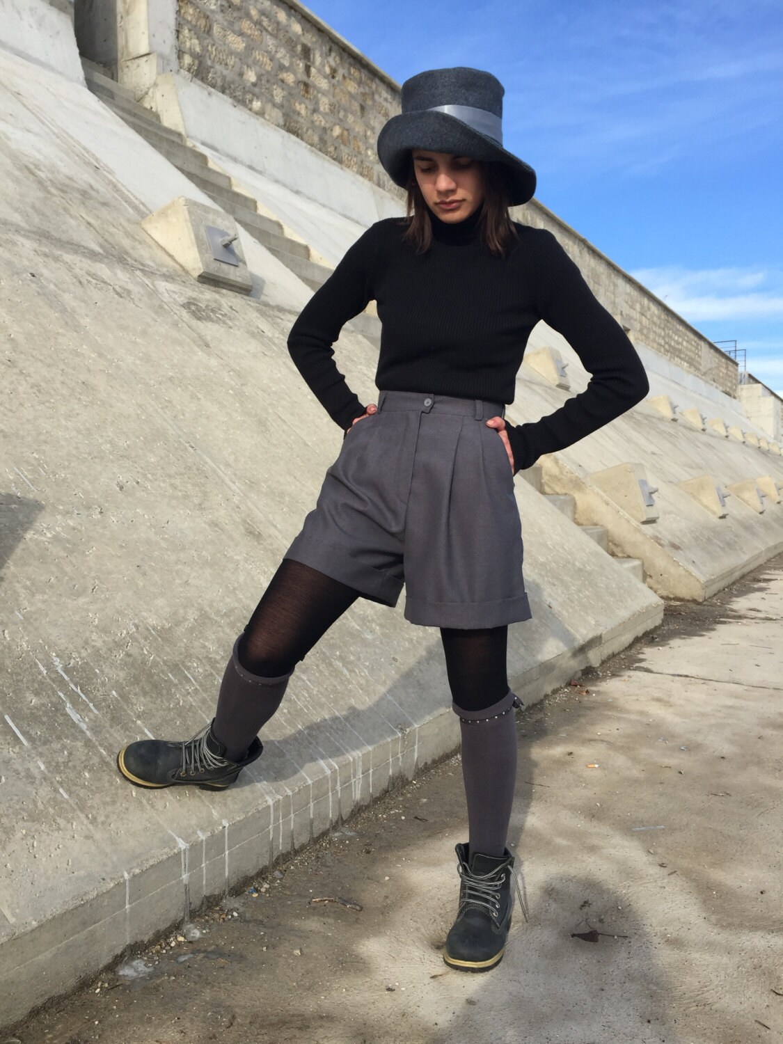 Wool Shorts Elegant Shorts Short Pants Elegant Pants Suit - Etsy