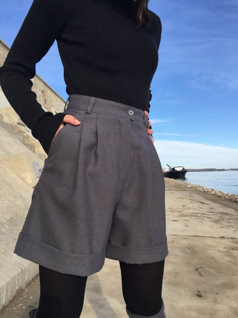 Wool Shorts, Elegant Shorts, Short Pants, Elegant Pants, Suit Pants ...