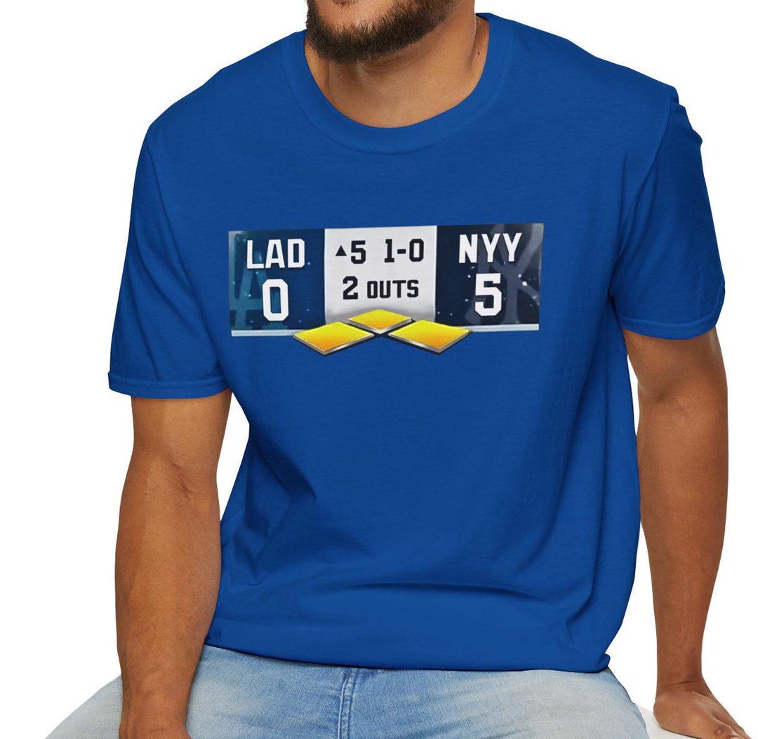 Dodgers Yankees World Series T-shirt, Dodgers World Series Shirt, Fifth ...