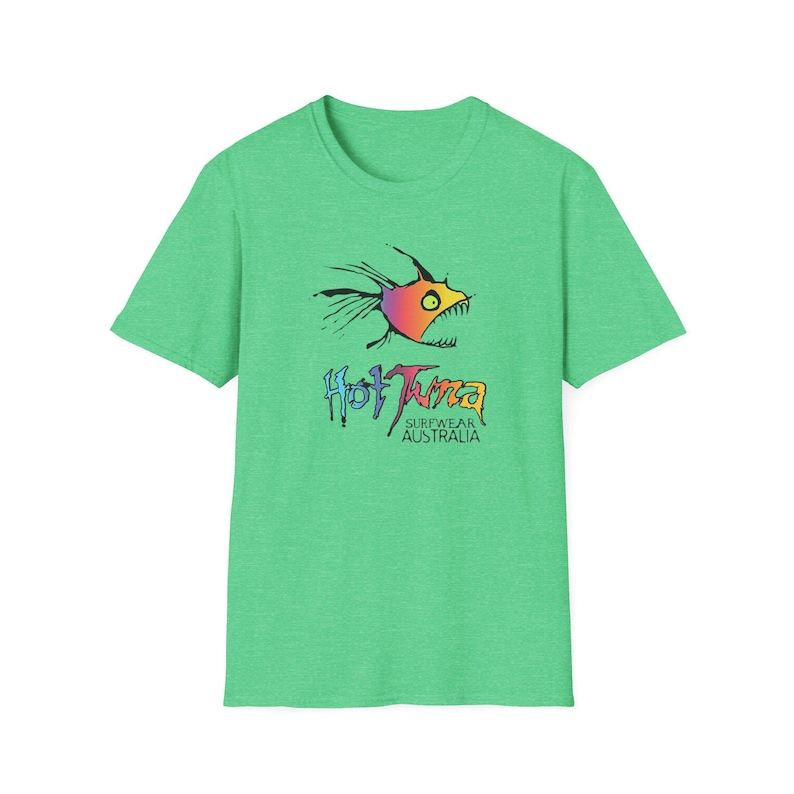Retro Hot Tuna Surf - Unisex Softstyle T-shirt Classic Surf Shirt Hot ...